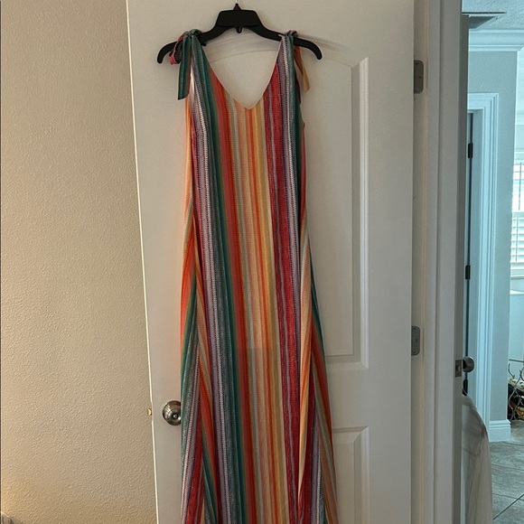 ANDREE BY UNIT | Dresses | Andree By Unit Multicolor Striped Garment ...